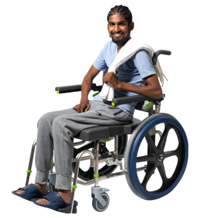 Raz-SP Self Propel Mobile Shower Commode Chair – DYNAMIC HEALTH CARE ...