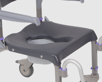 RAZ EZPZ-AT MOBILE SHOWER COMMODE CHAIR – DYNAMIC HEALTH CARE SOLUTIONS